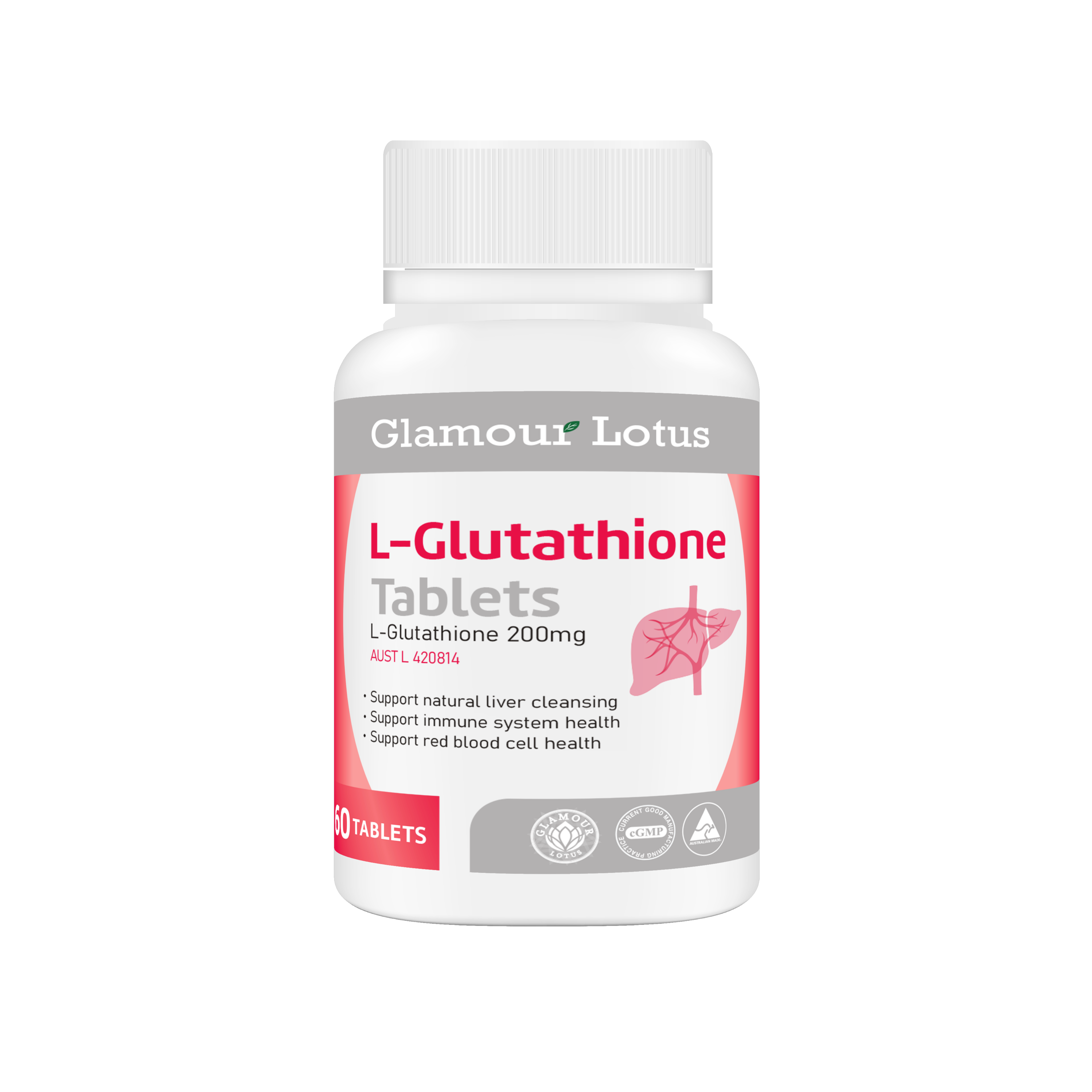 L-Glutathione Tablets – Glamour Lotus